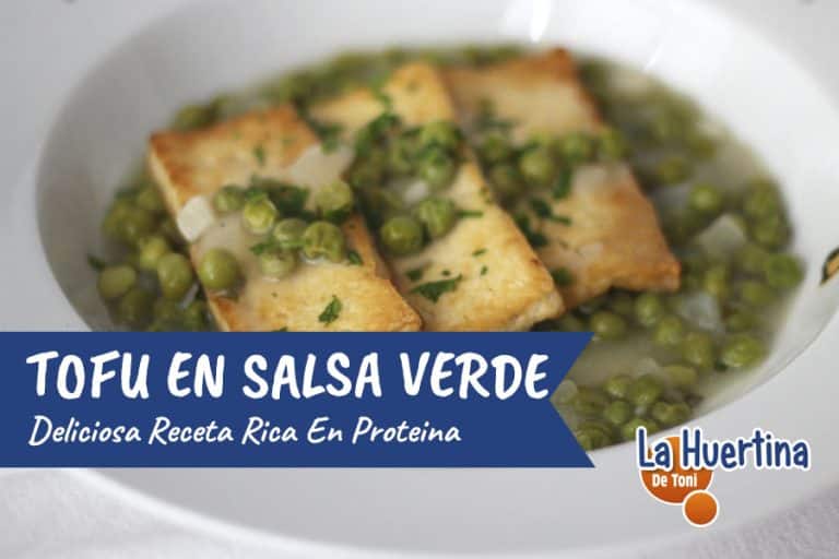 Tofu en Salsa Verde, una deliciosa receta llena de proteínas - La ...
